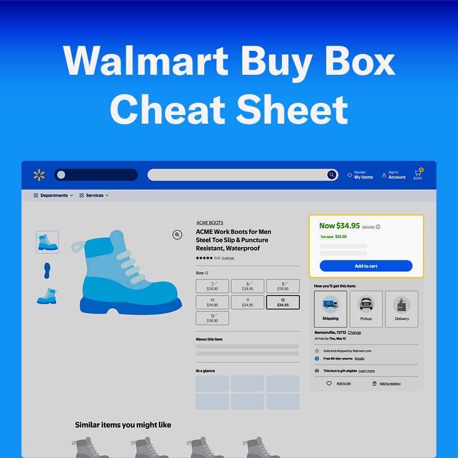 The Walmart Buy Box Cheat Sheet | Feedvisor